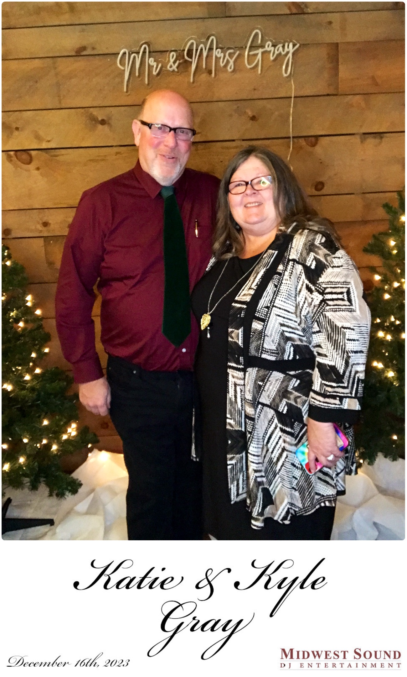 12-16-23 Sue Christofferson & Kyle Gray