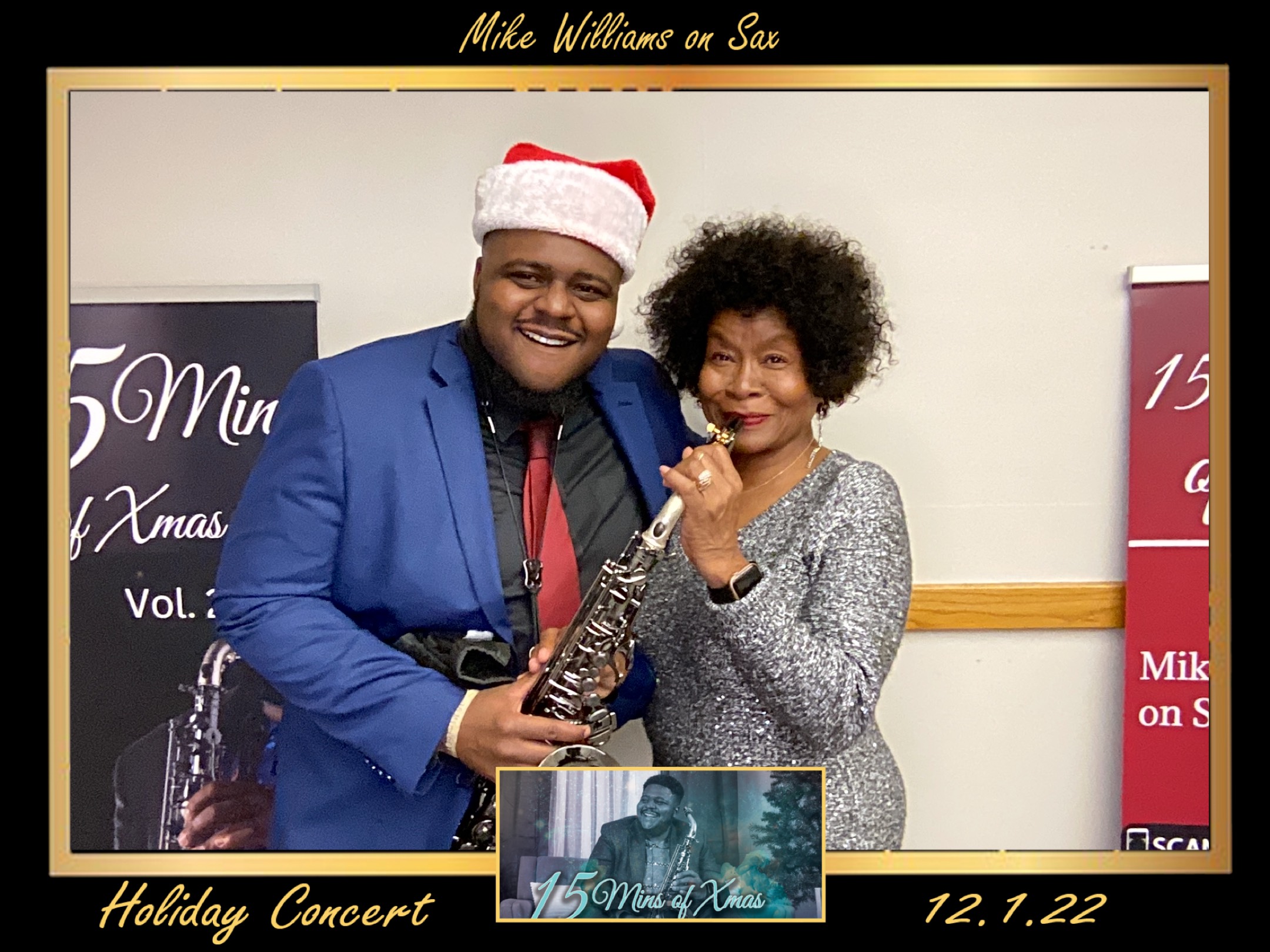 MIKE WILLIAMS ON SAX