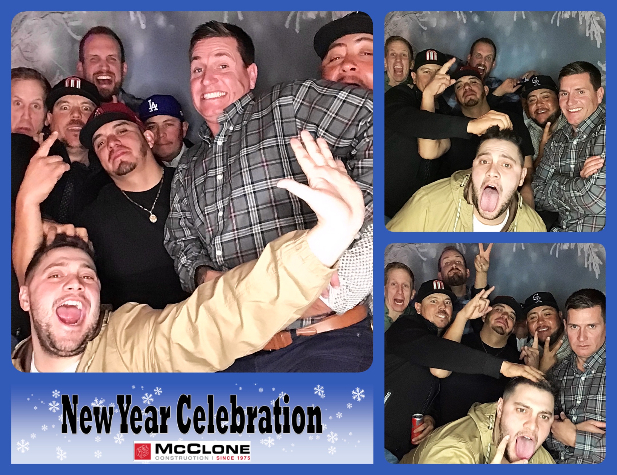 McClone Construction New Year Celebration