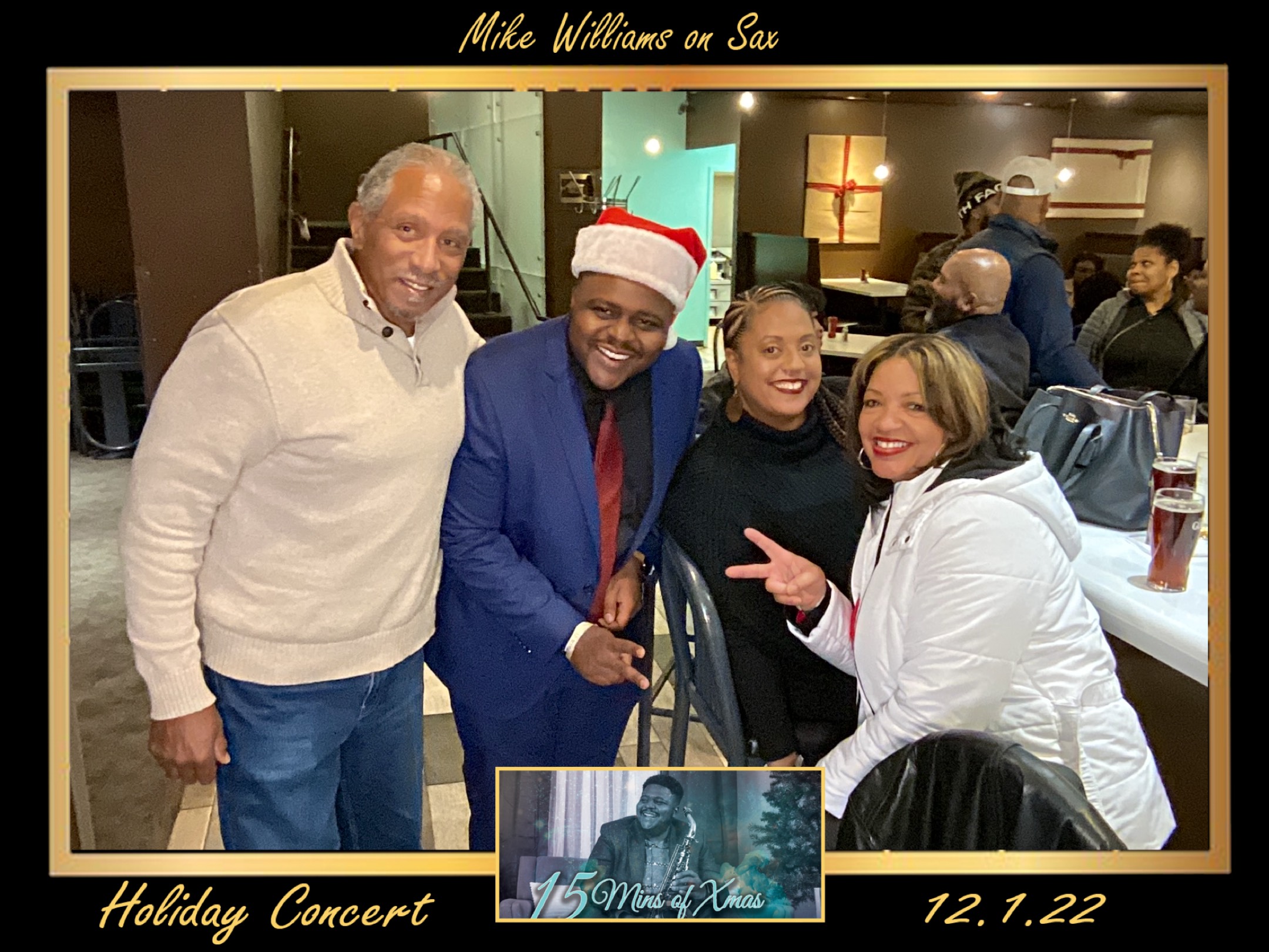 MIKE WILLIAMS ON SAX