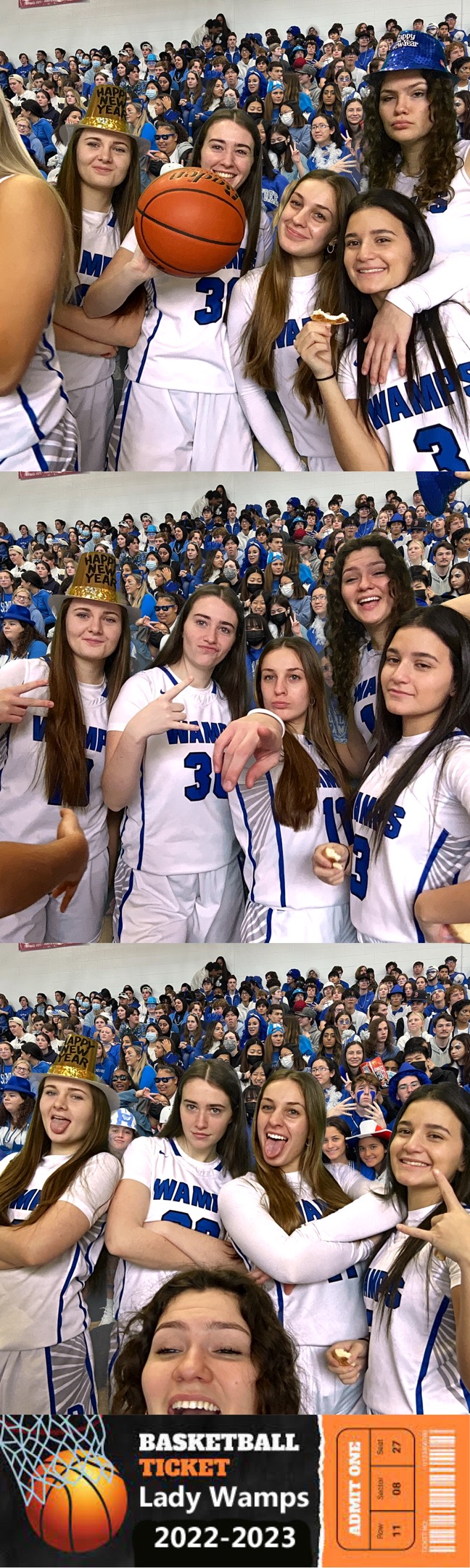 Lady Wamps Basketball Picture Day Dec 29 2022