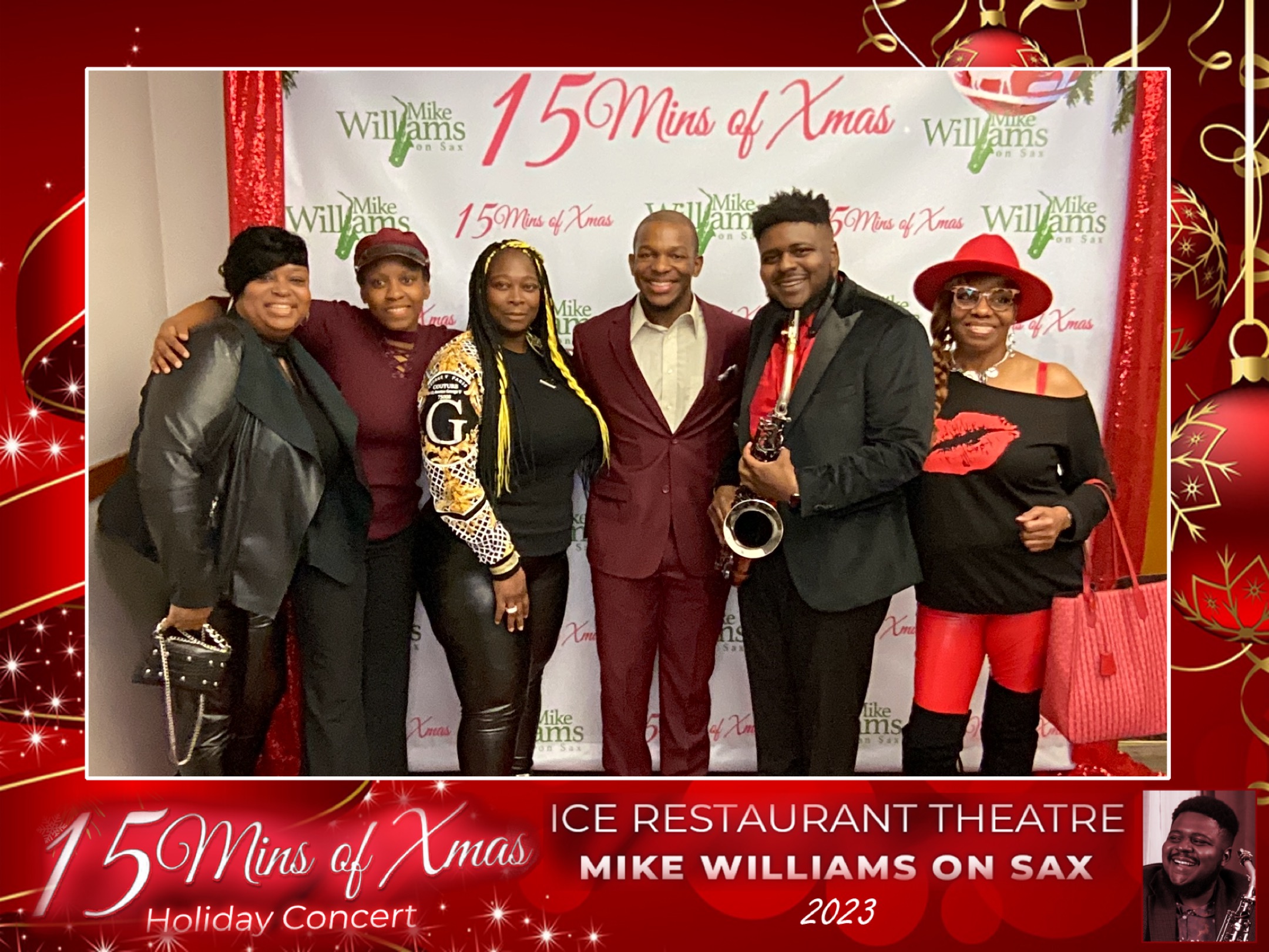 MIKE WILLIAMS ON SAX 2023