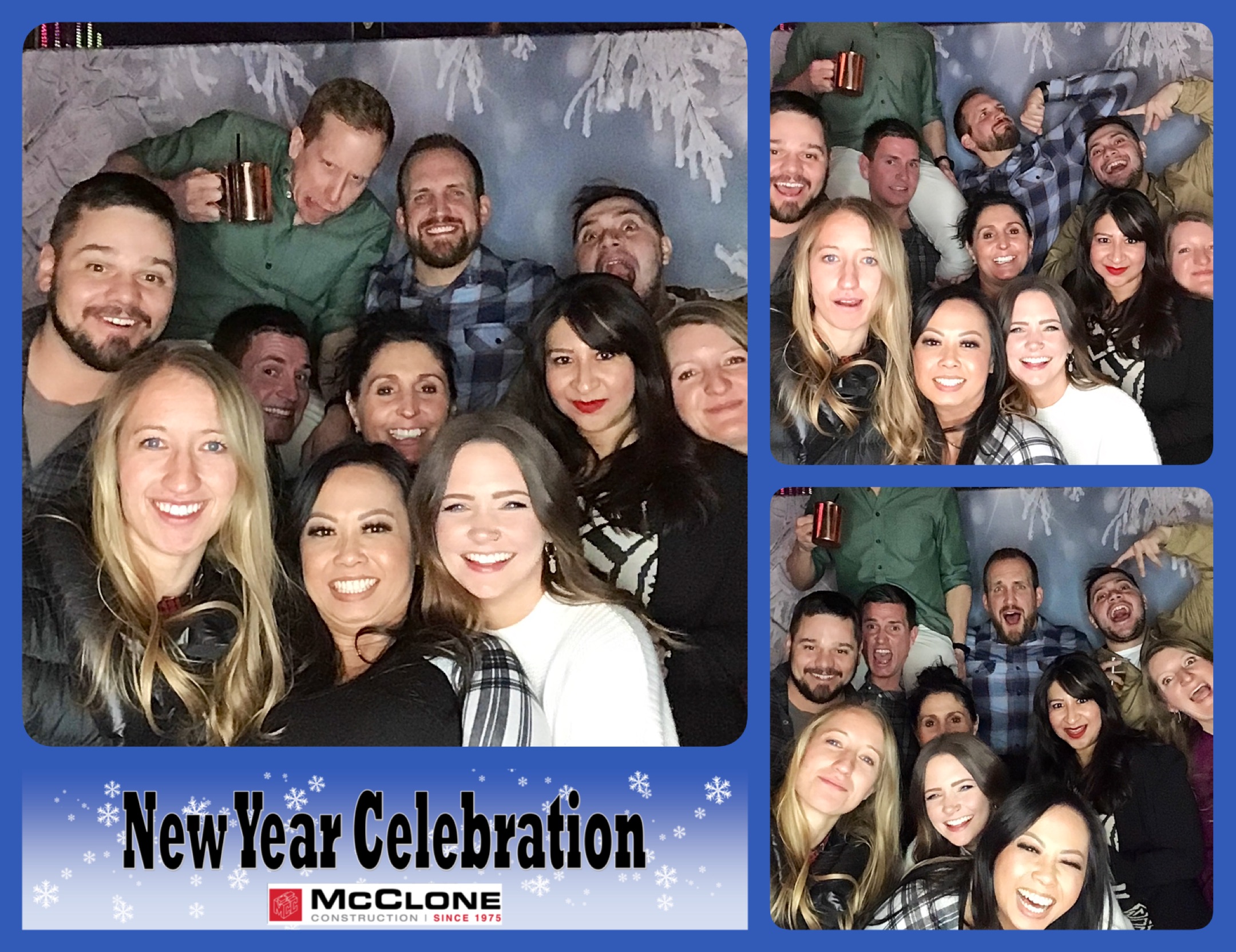 McClone Construction New Year Celebration