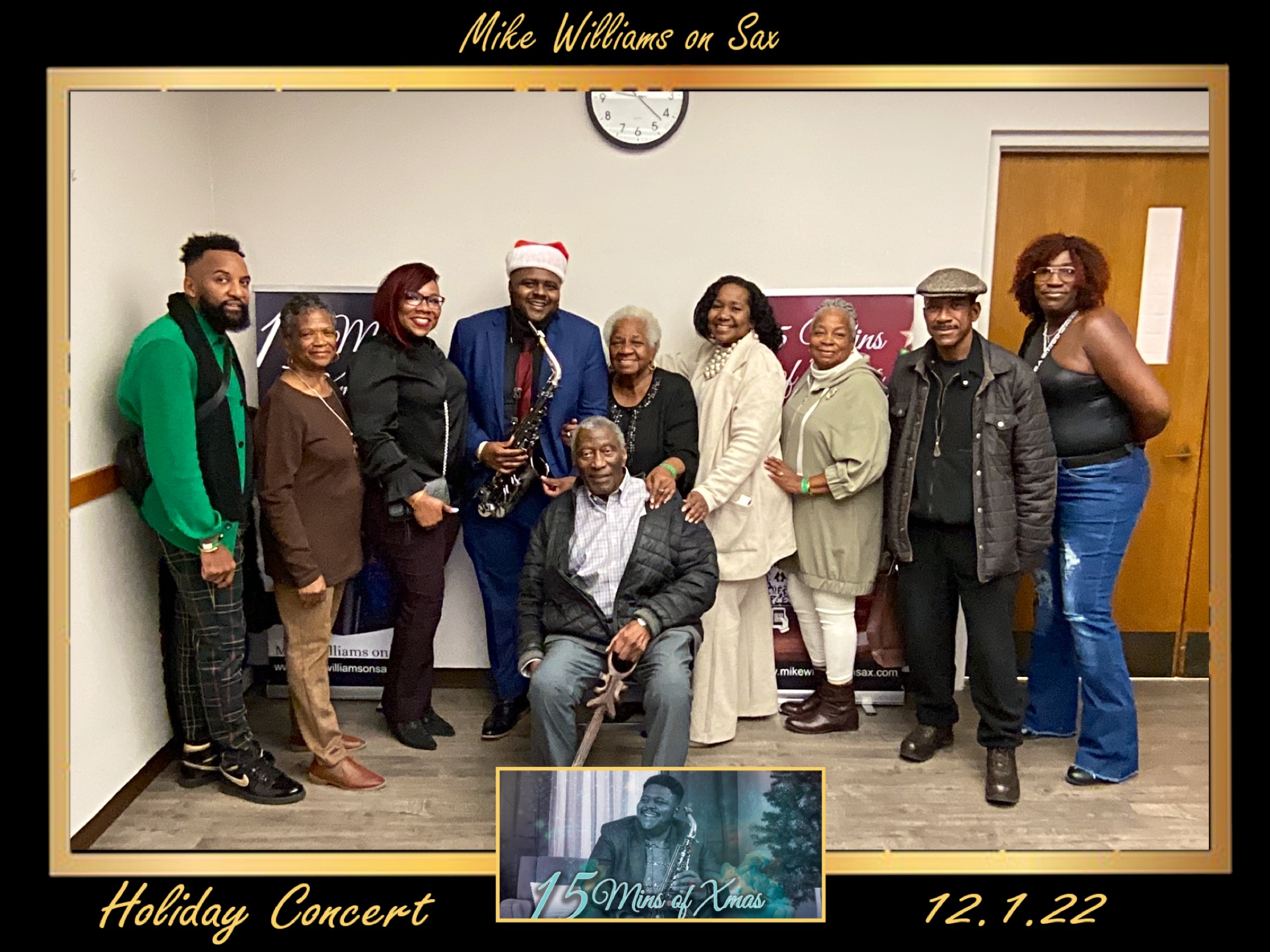 MIKE WILLIAMS ON SAX