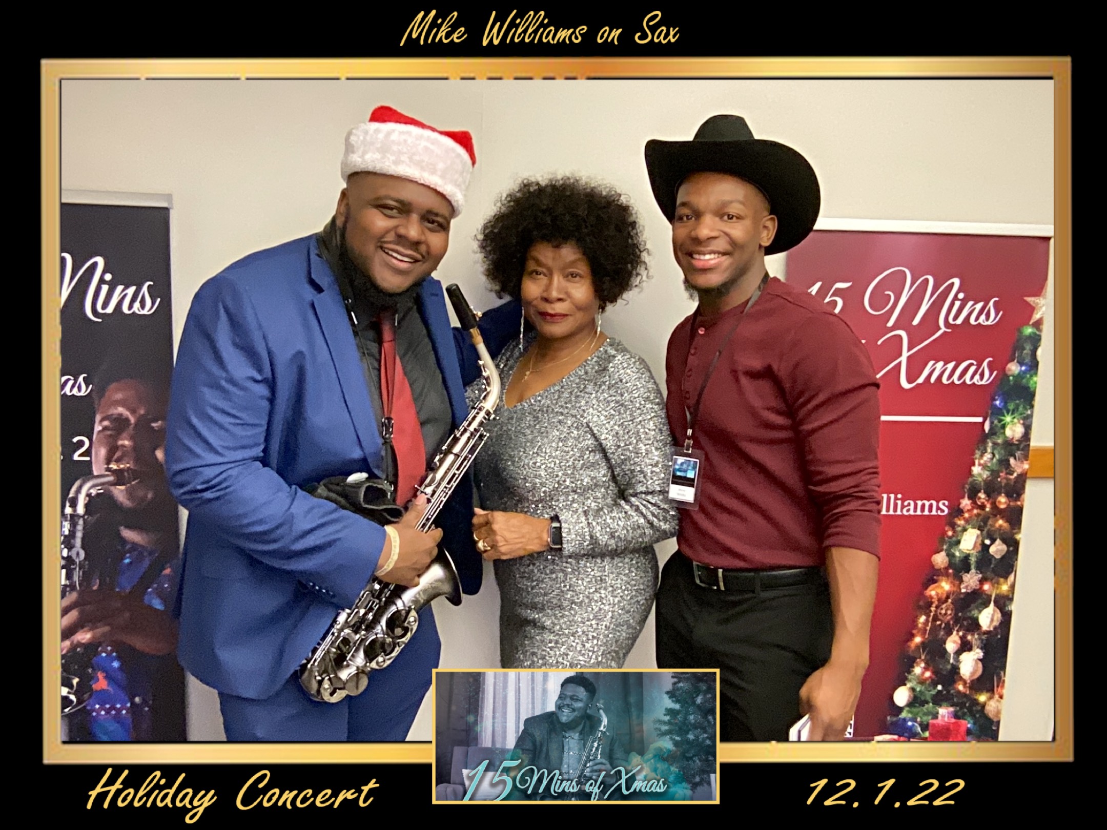 MIKE WILLIAMS ON SAX