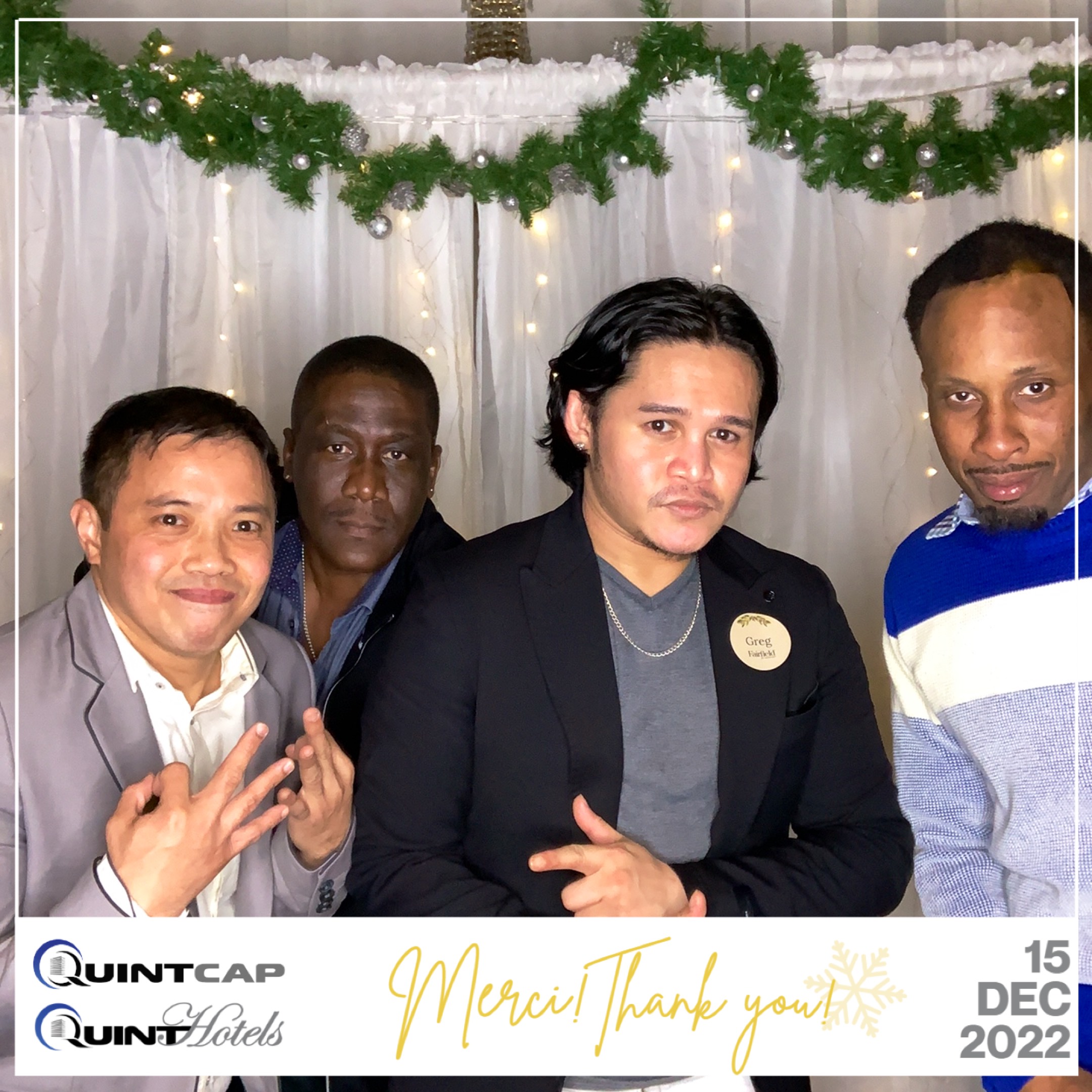 QUINT HOTEL - Holiday party 2022 – Célébration des Fêtes 2022