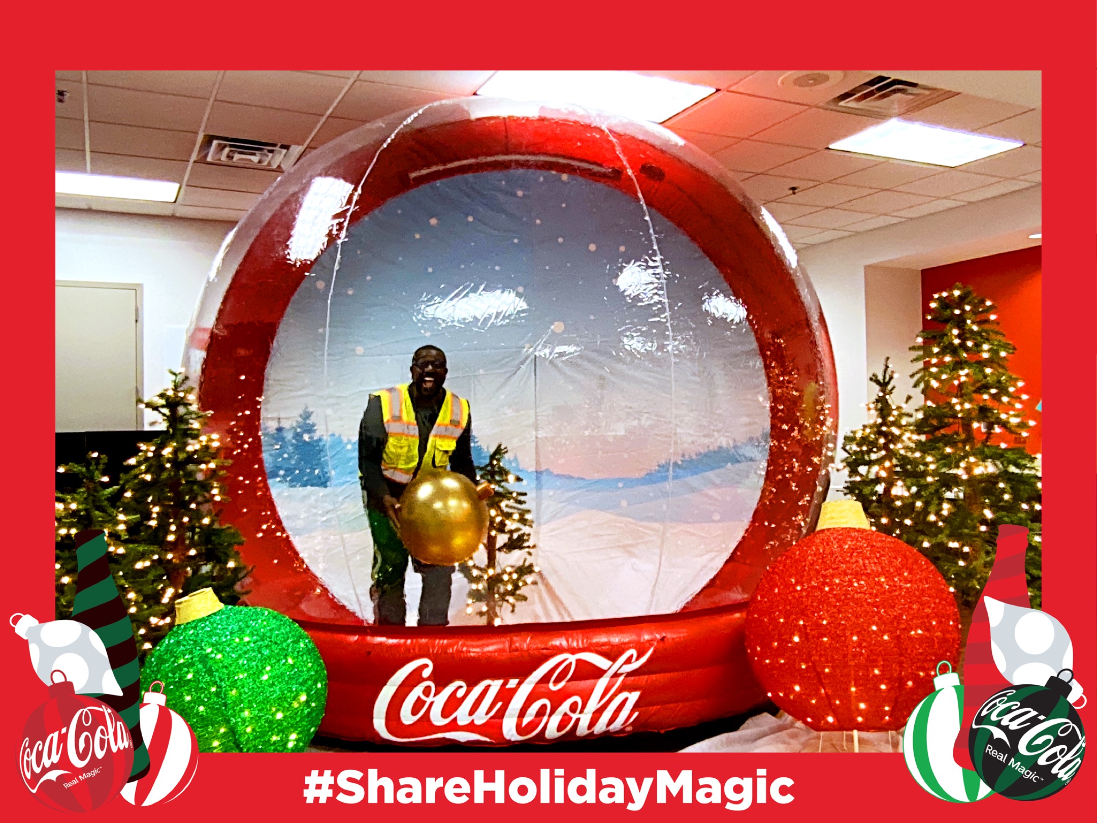 Coca-Cola Holiday Photo